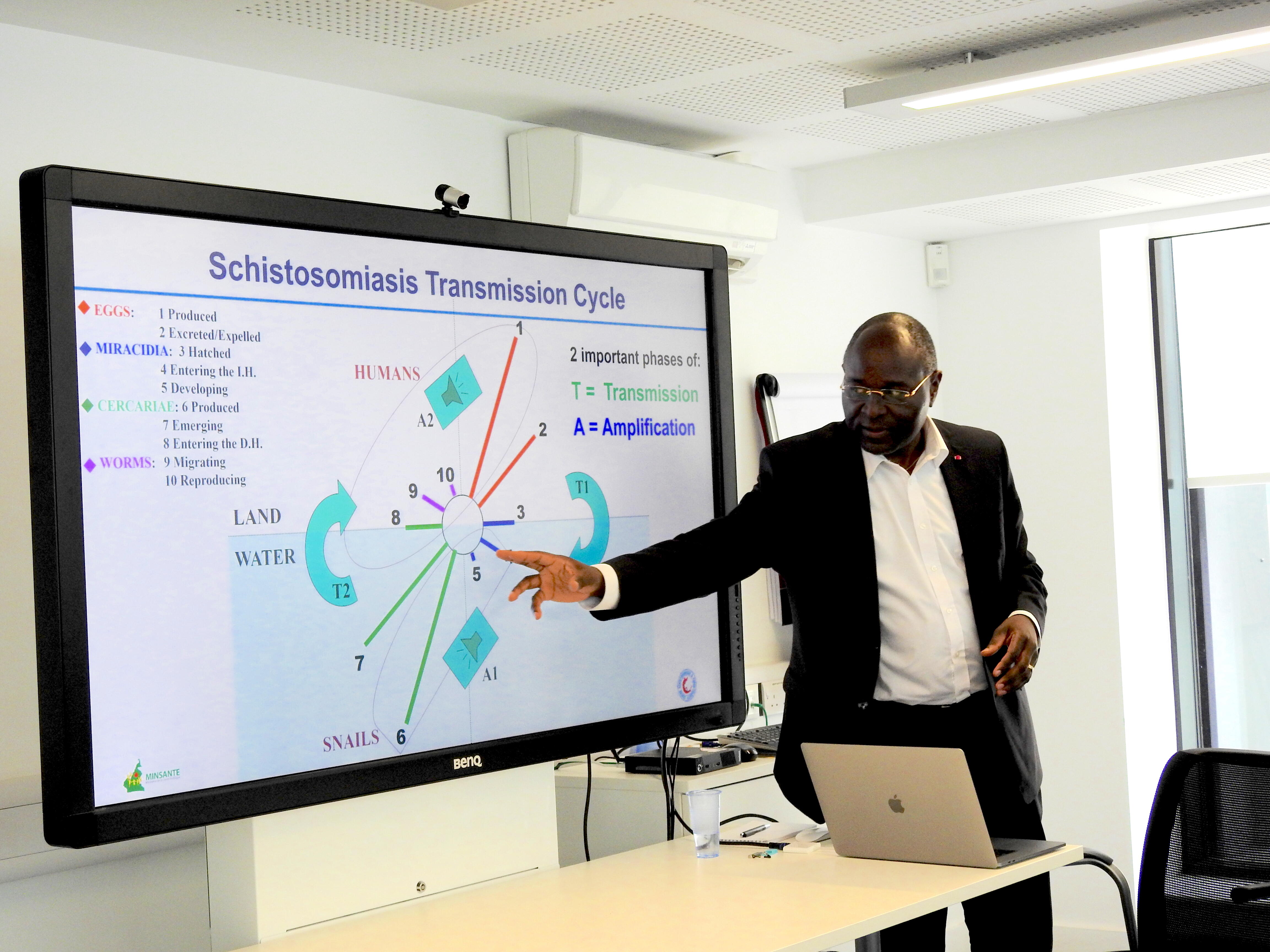 LSTM’s ambassador for NTDs, Professor Tchuem Tchuenté, talks at BSP ...